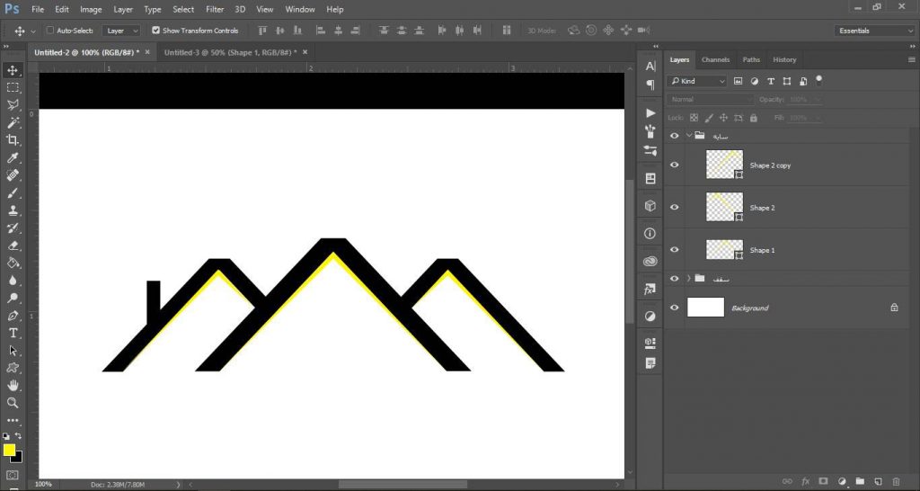 طراحی آرم | آموزش تصویری ساخت آرم | آموزش طراحی لوگو | طراحی آرم شرکت ...